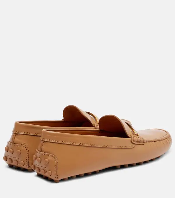 TOD'S Gommino Leather Loafers