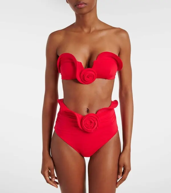 Magda Butrym Floral-applique Bikini Bottom