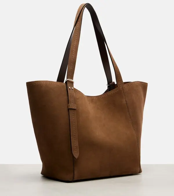 Max Mara Archetipo Large Suede Tote Bag