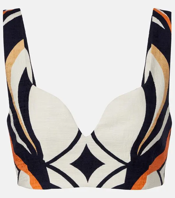 La DoubleJ Baia Cotton Bralette - Multicoloured