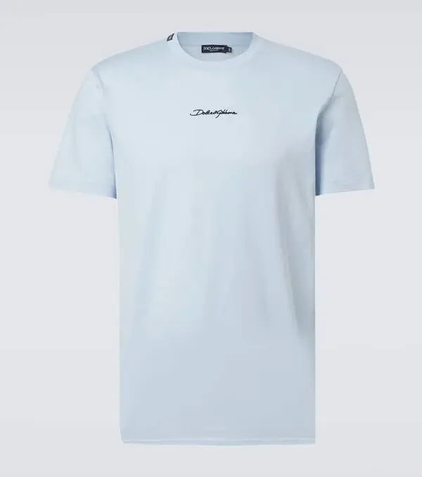 Dolce & Gabbana Logo Cotton Jersey T-shirt