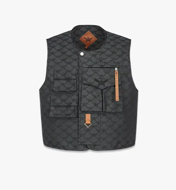 Mcm Lauretos Jacquard Vest