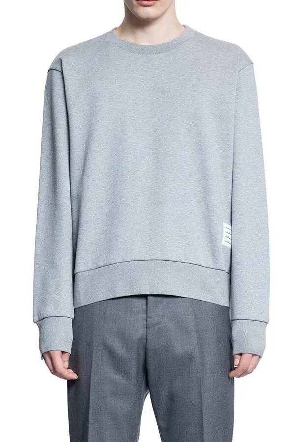 Thom Browne Classic Loopback Sweatshirt - Grey