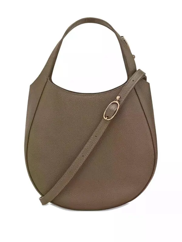 Longchamp Small Le Foulonné Round-shaped Handbag - Brown