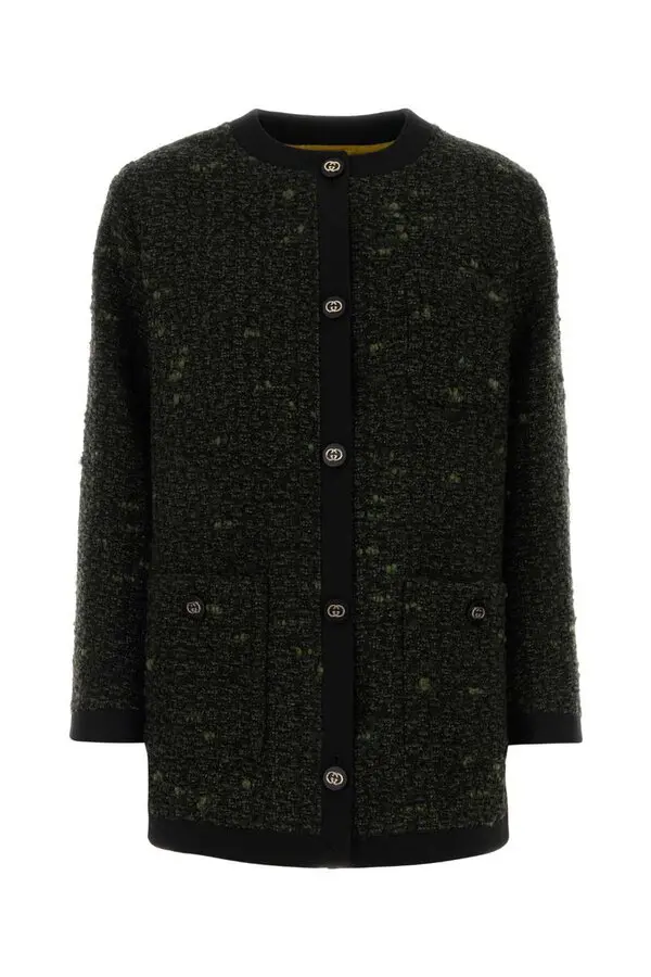 Gucci Double-breasted Pea Coat - Multicoloured