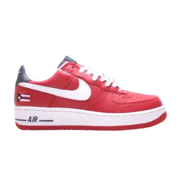 Nike Air Force 1 'puerto Rico 4' Sneakers - Red