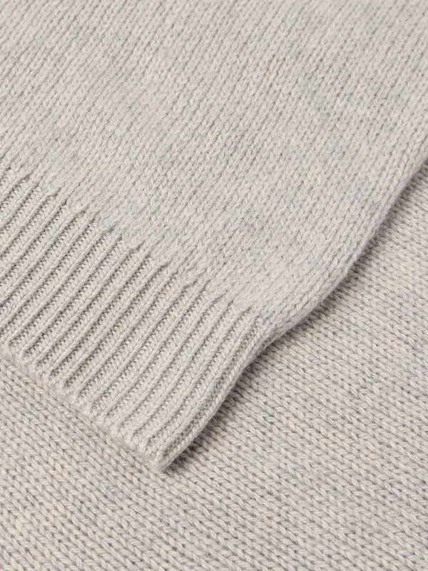 Loro Piana Fobello Cashmere Sweater - Gray