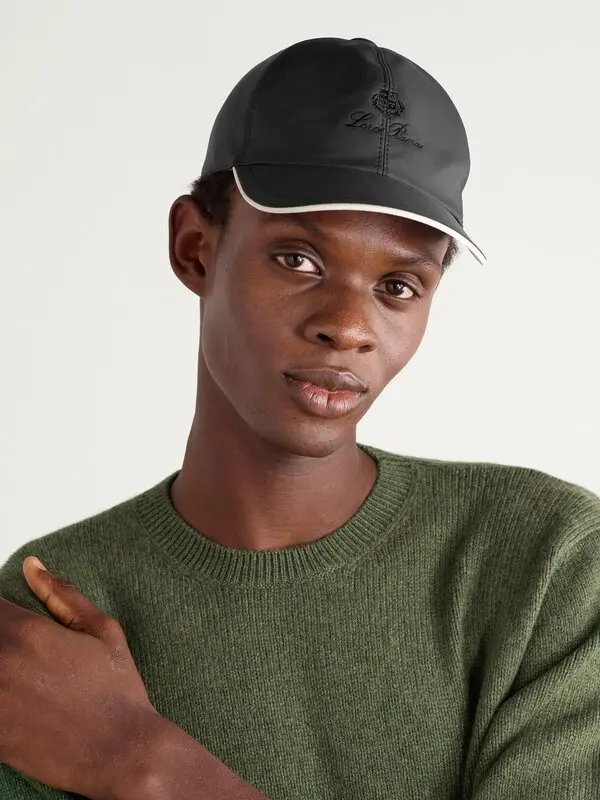 Loro Piana Logo-embroidered Storm System® Baseball Cap