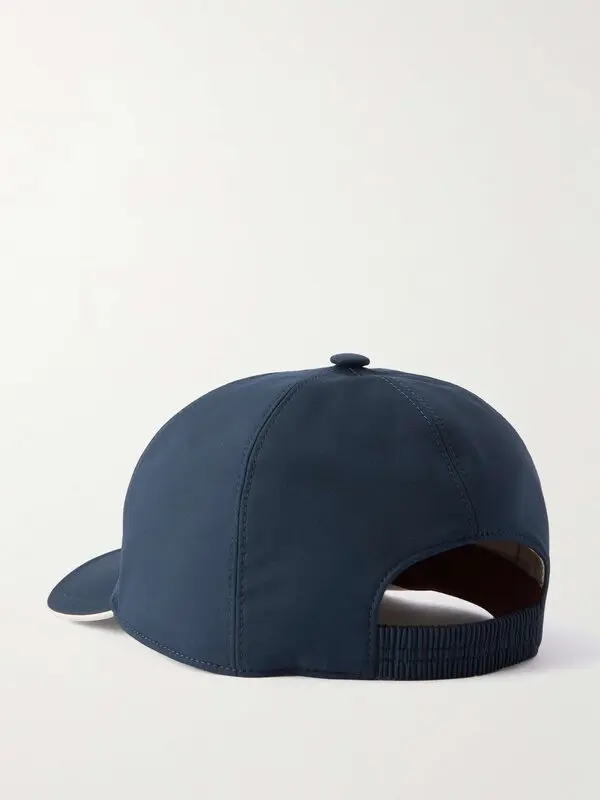 Loro Piana Logo-embroidered Storm System® Baseball Cap - Navy