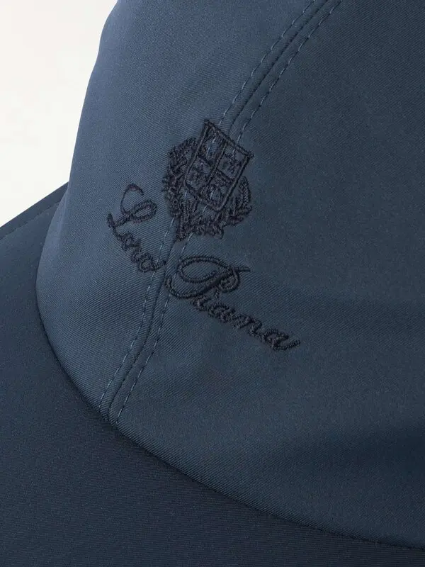 Loro Piana Logo-embroidered Storm System® Baseball Cap - Navy