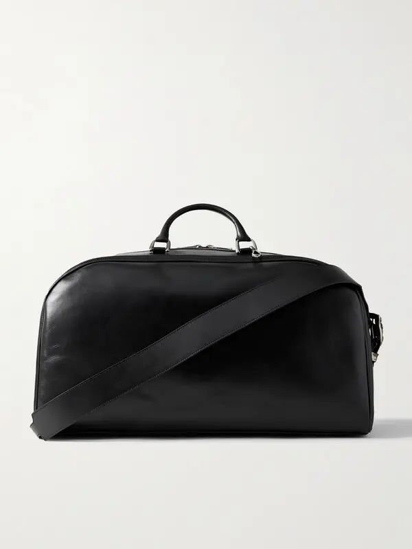 Enfants Riches Déprimés Leather Weekend Bag - Black