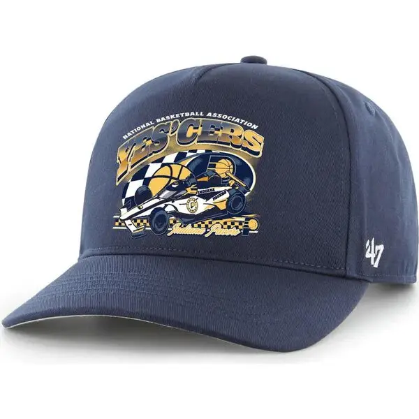 '47 Indiana Pacers Solid Hitch Adjustable Hat