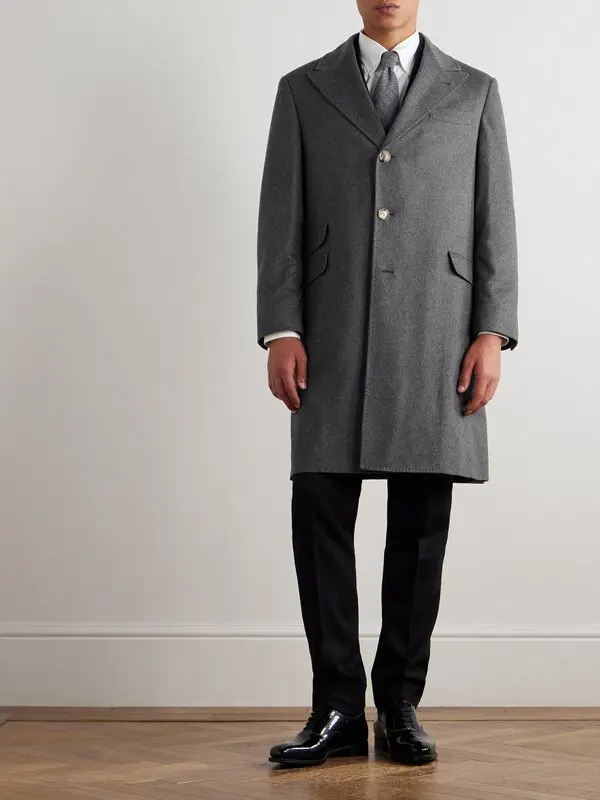 Brunello Cucinelli Wool And Cashmere-blend Overcoat