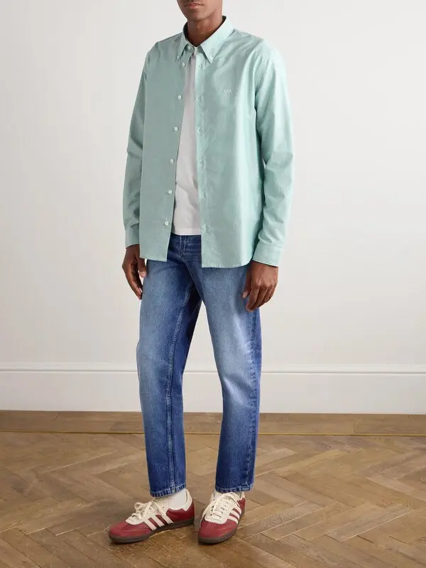 A.p.c. Martin Straight-leg Cropped Jeans - Blue