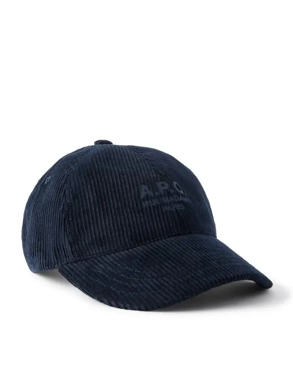 A.p.c. Charlie Rue Madame Baseball Cap - Blue