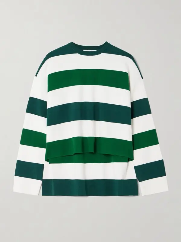 Max Mara Jesone Striped Jersey T-shirt