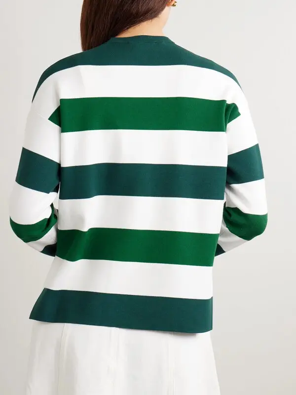 Max Mara Jesone Striped Jersey T-shirt