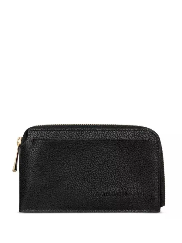 Longchamp The Foulonné Zip-around Cardholder - Black