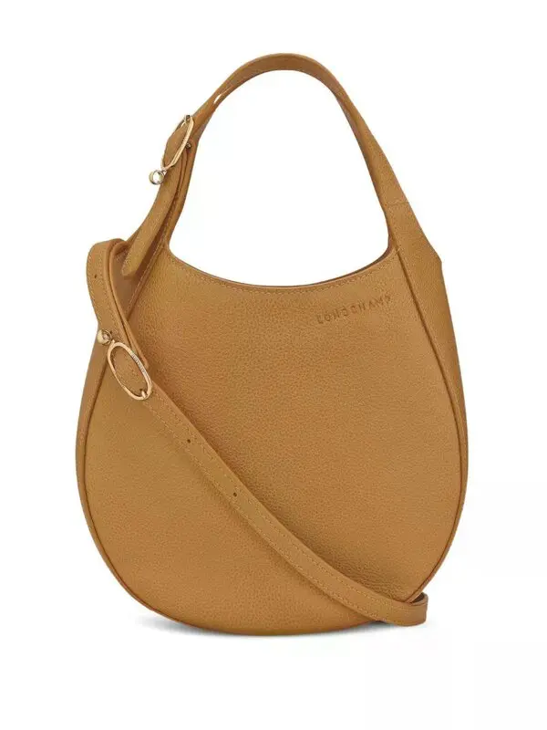 Longchamp Grained-leather Handbag