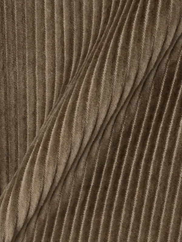 Brunello Cucinelli Cotton-corduroy Wide-leg Pants - Brown