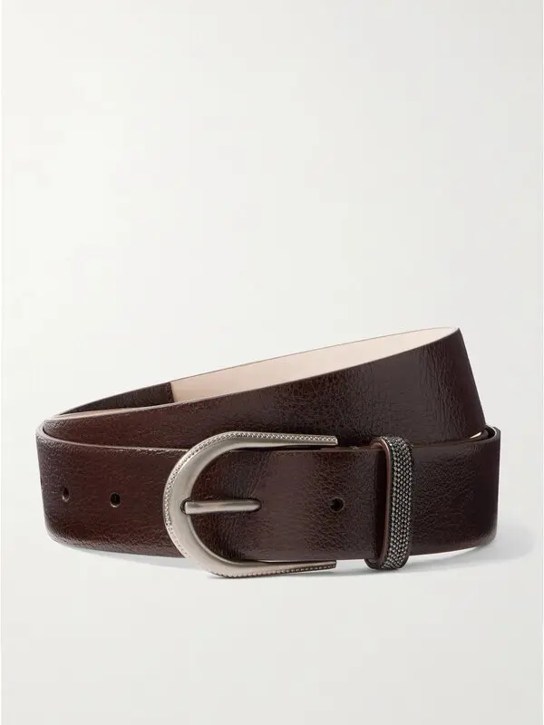 Brunello Cucinelli Leather Belt - Brown