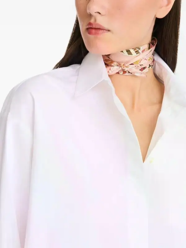 Longchamp Forêt Silk Scarf - Pink