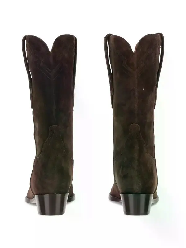 Paris Texas Suede Square-toe Boots