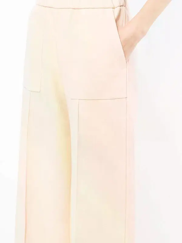 JIL SANDER Wide-leg Wool Trousers