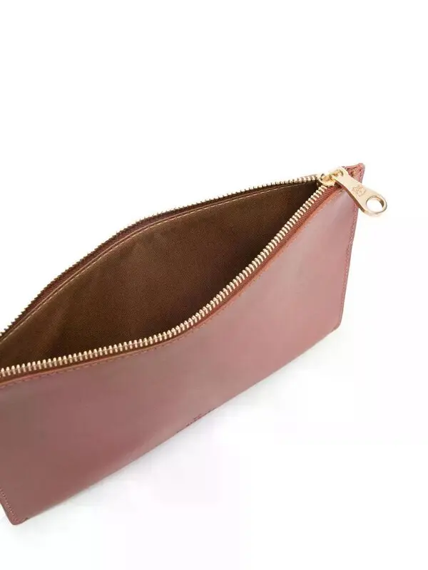 Il Bisonte Single-pocket Medium Wallet - Brown