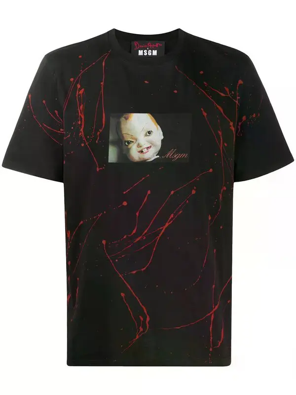 MSGM Photograph Print T-shirt