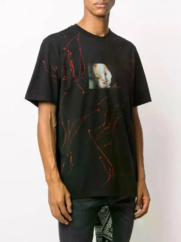MSGM Photograph Print T-shirt