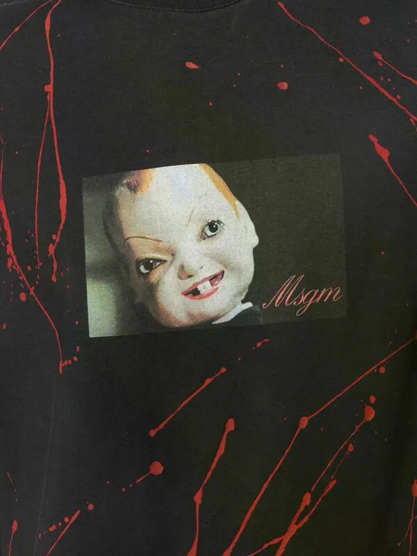 MSGM Photograph Print T-shirt