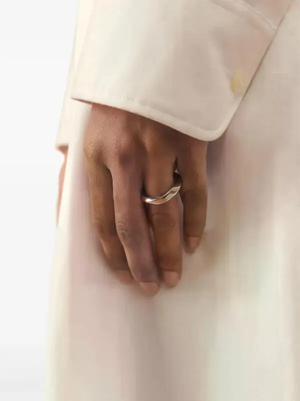 Jacquemus 925 Twisted Logo Ring