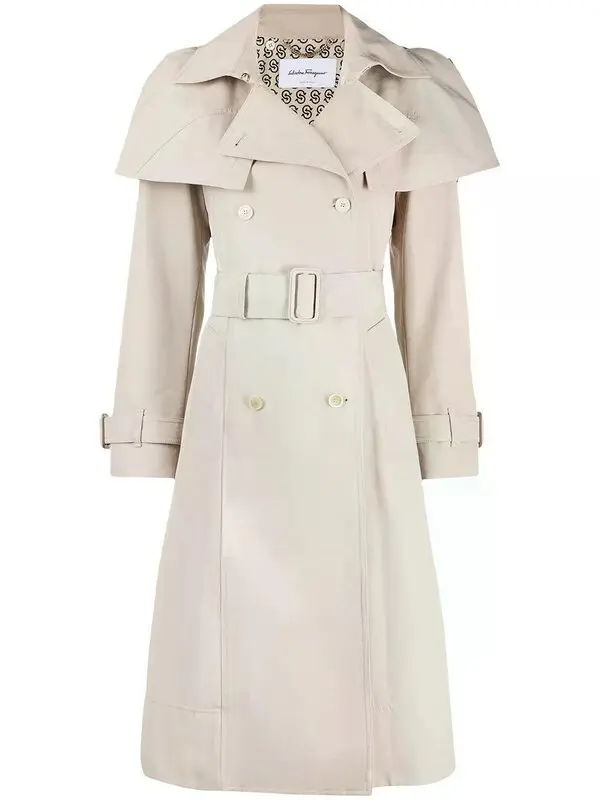 FERRAGAMO Belted Trench Coat
