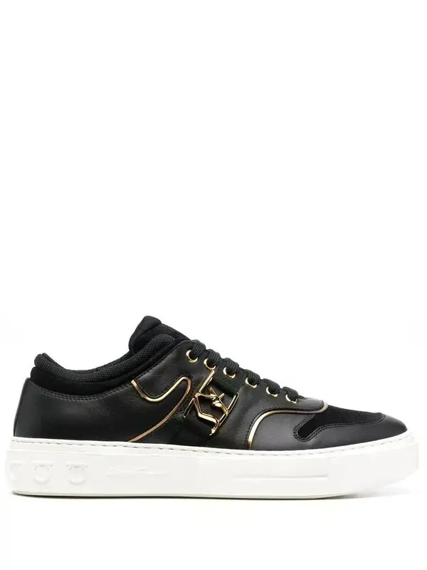 FERRAGAMO Borg Logo Low-top Sneakers