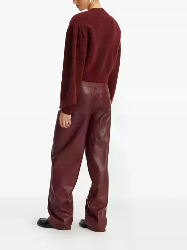 ROTATE BY BIRGER CHRISTENSEN Paneled Button-fastening Pants