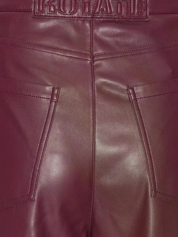 ROTATE BY BIRGER CHRISTENSEN Paneled Button-fastening Pants
