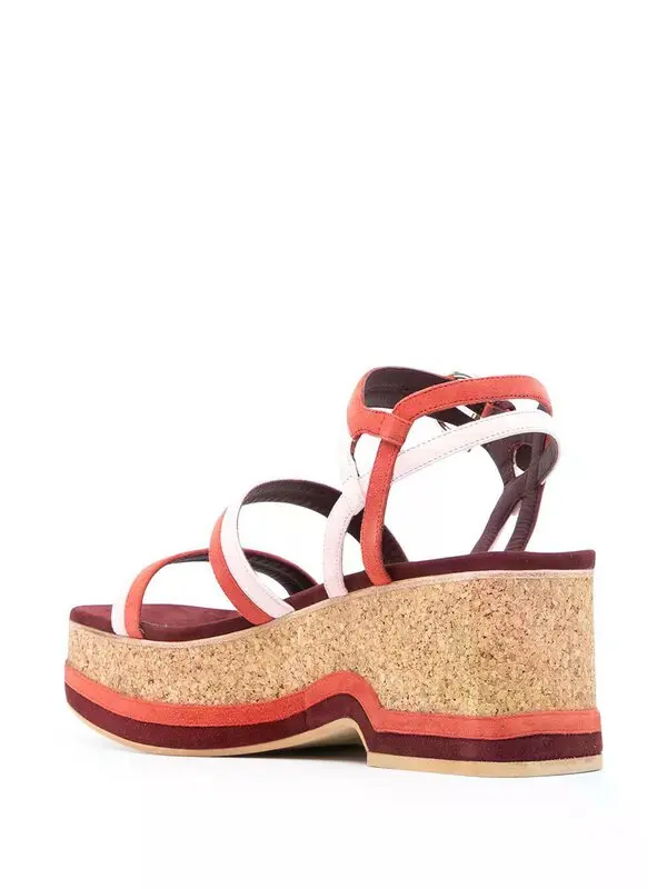 FERRAGAMO Wedge Platform Sandals