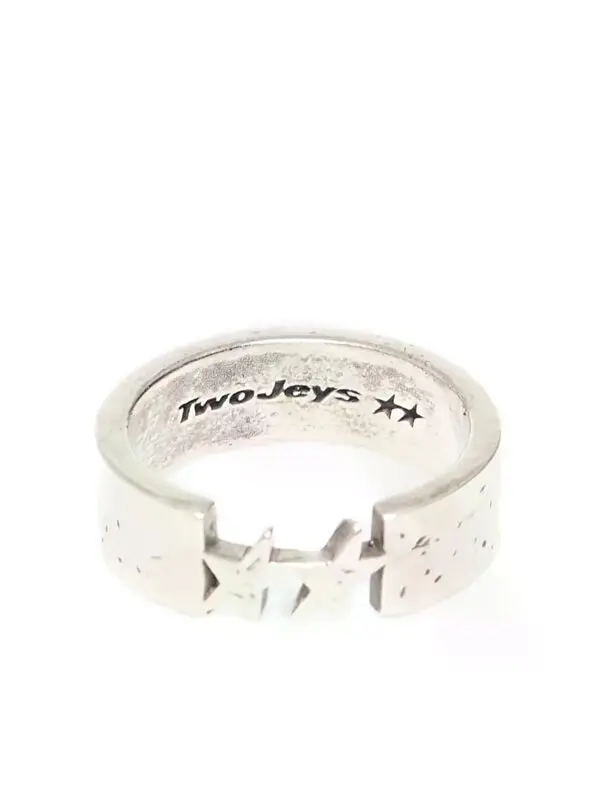 TWOJEYS Star-cutout Band Ring