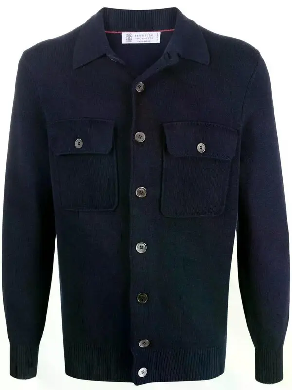 Brunello Cucinelli Two-pocket Cashmere Cardigan