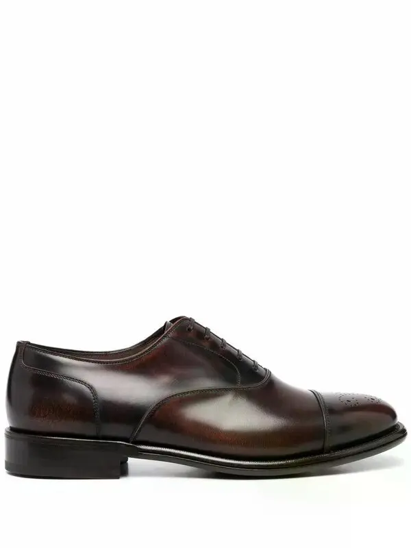 FERRAGAMO Perforated Oxford Shoes