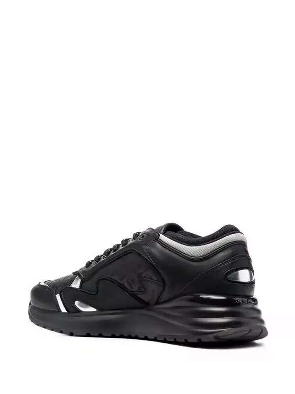 FERRAGAMO Gancini Print Low-top Sneakers