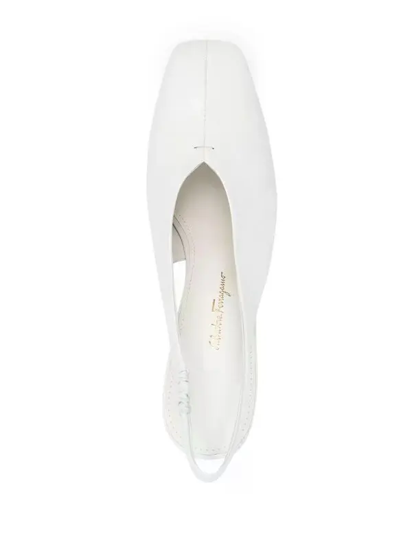 FERRAGAMO F-heel Slingback Pumps