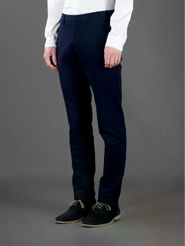 Incotex Straight Leg Linen-cotton Trousers