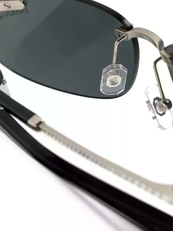 SWAROVSKI Crystal-embellished Oval Sunglasses