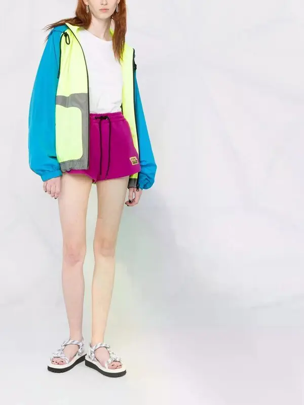Versace Logo-patch Track Shorts