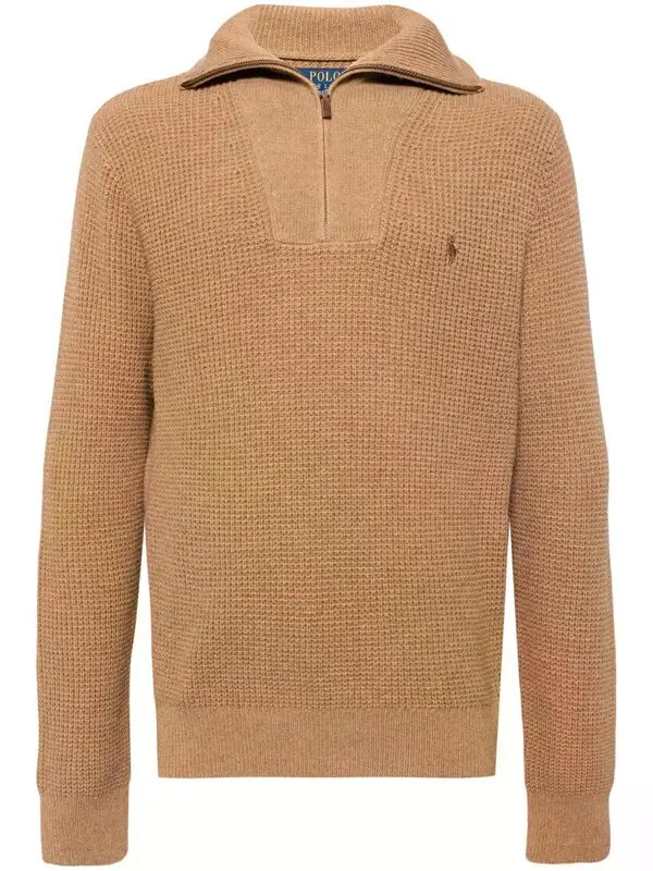 Polo Ralph Lauren Polo Pony-embroidered Waffle-knit Jumper