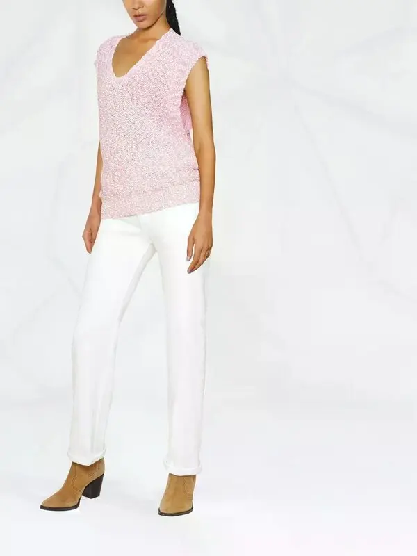 FERRAGAMO Knitted Bouclé Top