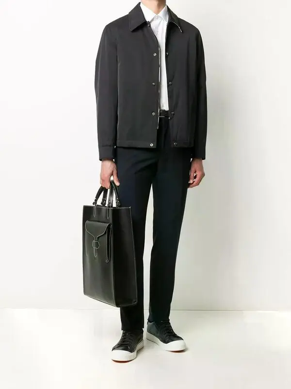 FERRAGAMO Contrast Collar Jacket