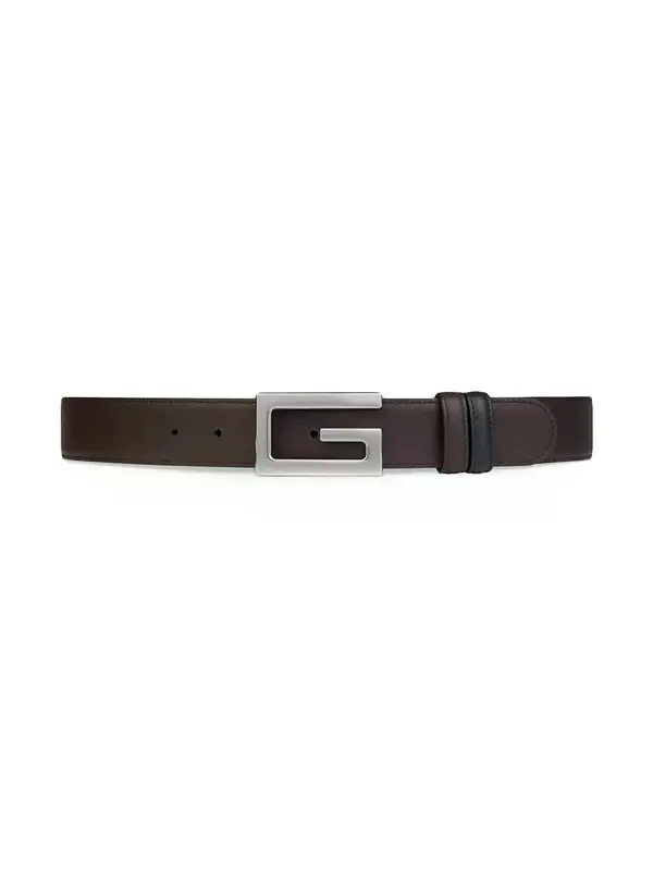 Gucci Logo-buckle Reversible Belt